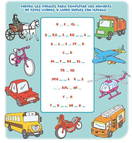Means of transport (2) - Escolar - ABC Color