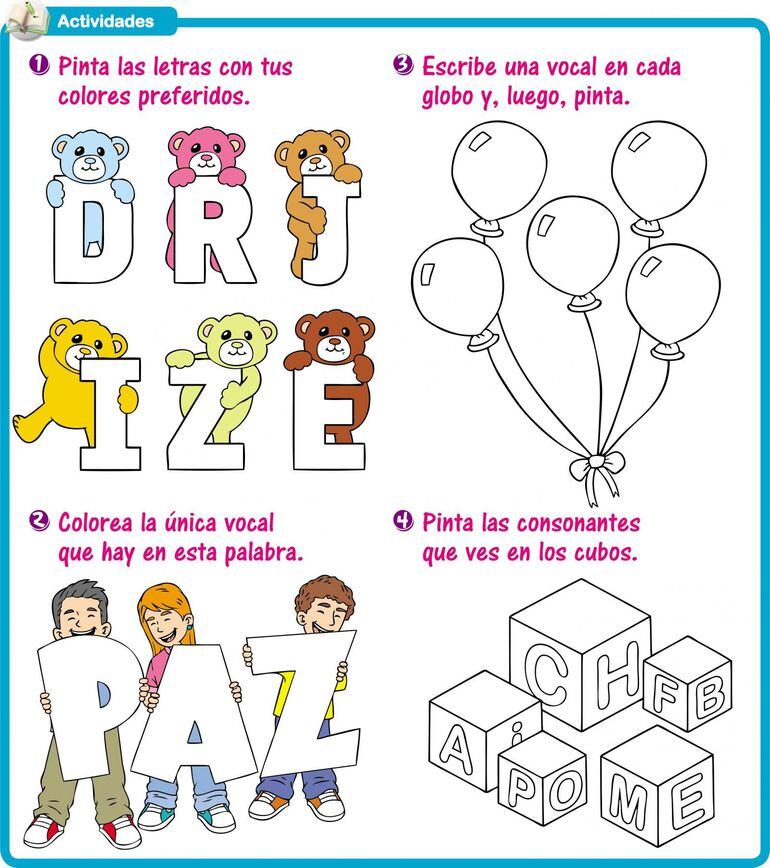 Letras animadas - Escolar - ABC Color