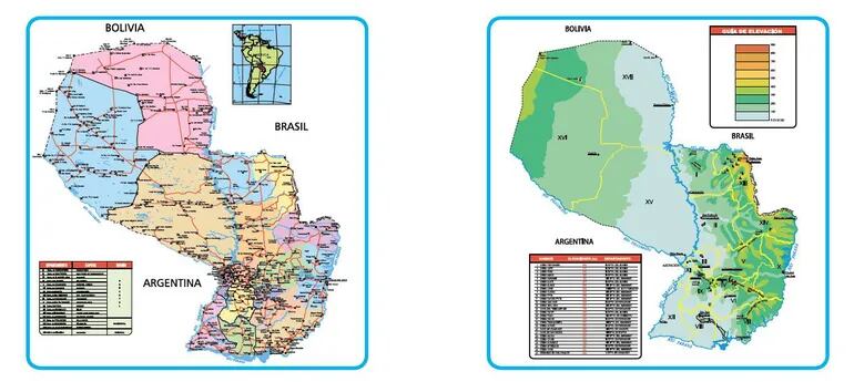 Tipos de mapas - Escolar - ABC Color