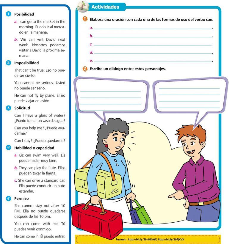 Verb can (2) - Escolar - ABC Color