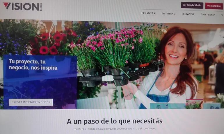 Visión Banco presenta nueva plataforma digital - Empresariales - ABC Color