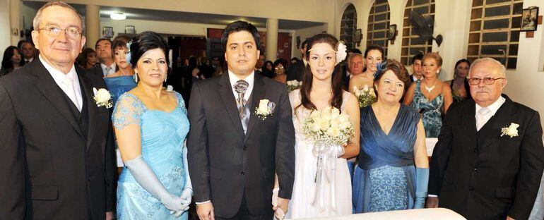 Fabiola Velázquez Vargas y Javier Díaz Mallorquín - Sociales - ABC Color