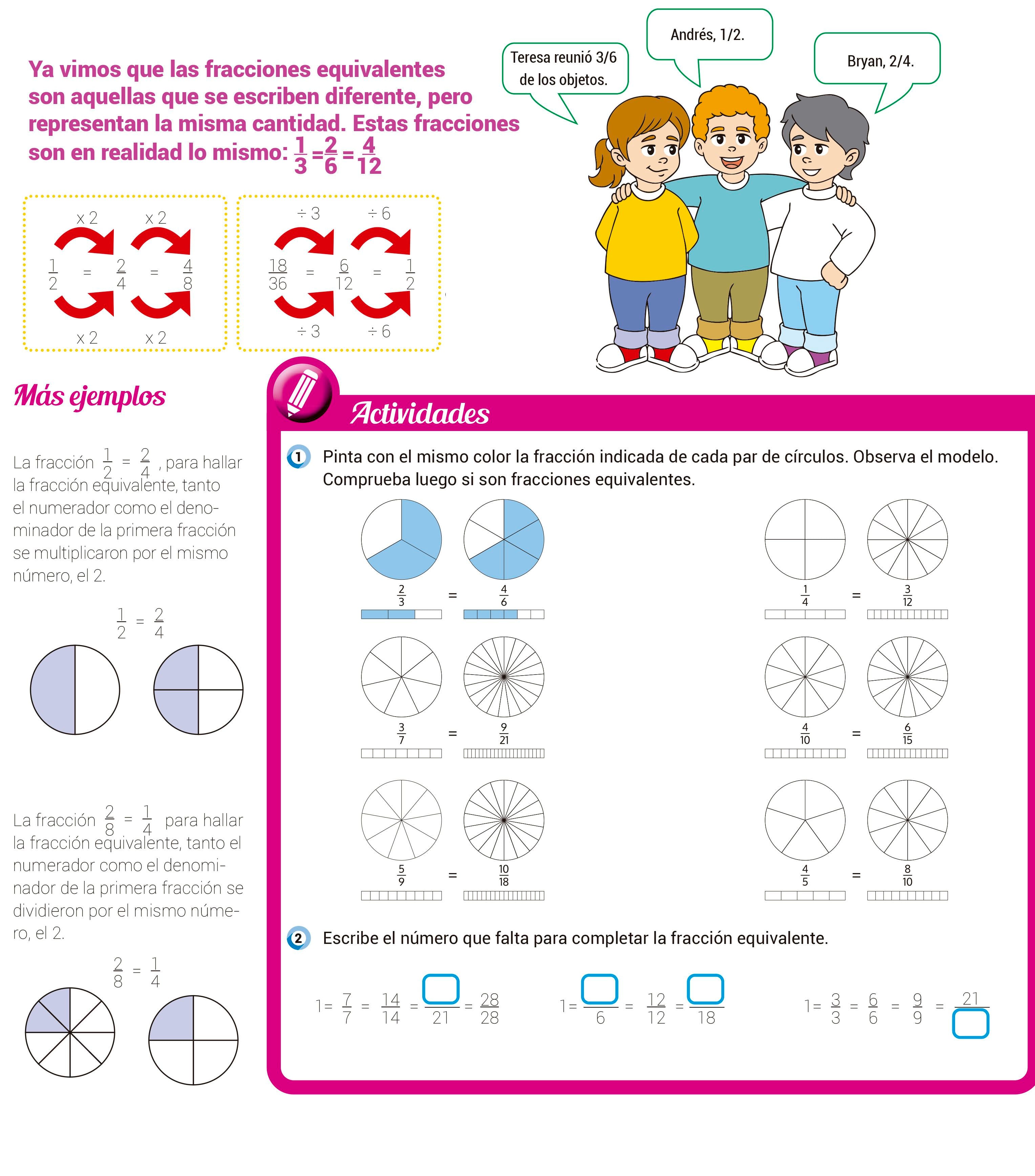 Fracciones Equivalentes