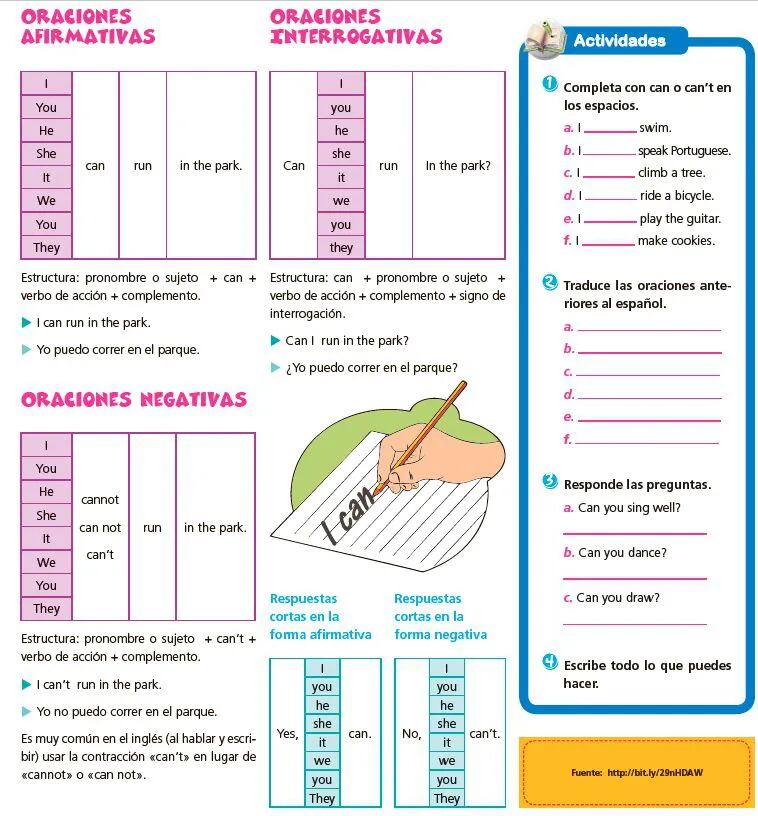 Verb can - Escolar - ABC Color