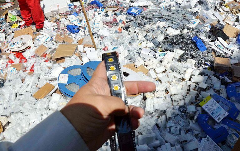 Destruyen productos falsificados por unos 10 millones de dólares ...