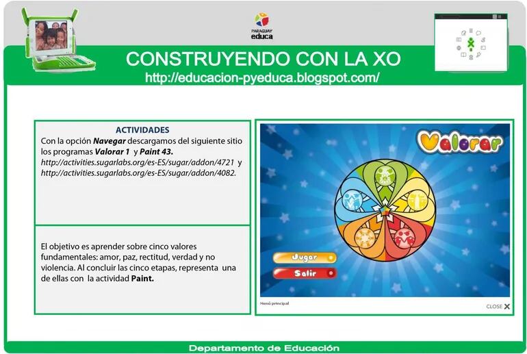 Trabajando con la XO - Escolar - ABC Color