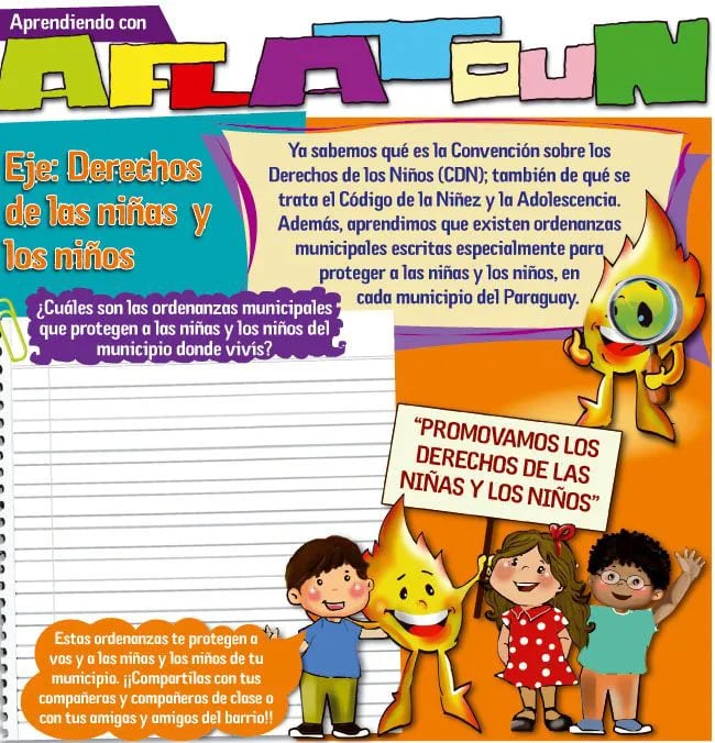 Aprendiendo con AFLATOUN - Escolar - ABC Color
