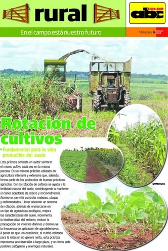 Rotación de cultivos - ABC Rural - ABC Color