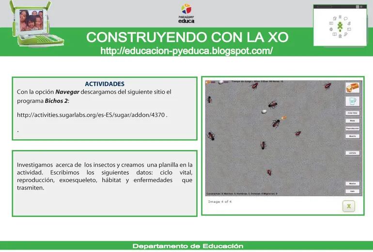 TRABAJANDO CON LA XO - Escolar - ABC Color