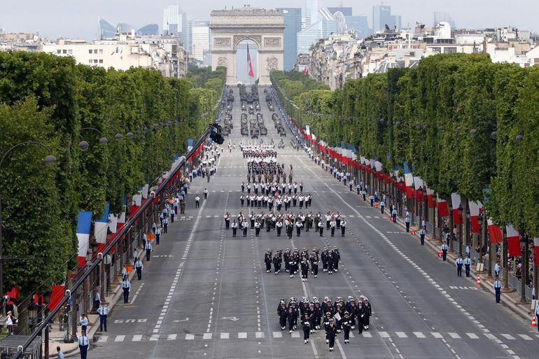 Celebración de la Fiesta Nacional de Francia en París - Galerías de ...