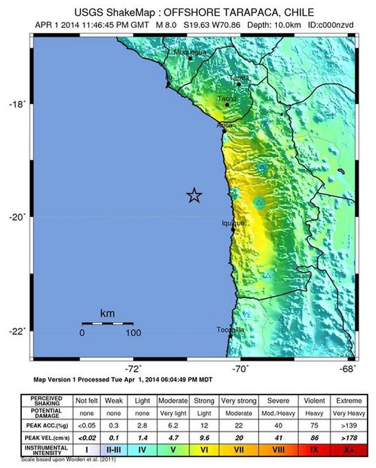 Alerta de tsunami en Chile - Mundo - ABC Color