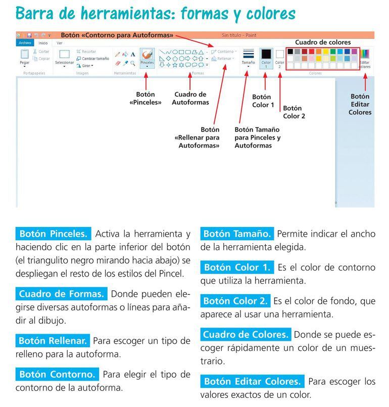 Seguimos trabajando en Microsoft Paint (3) - Escolar - ABC Color
