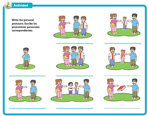 Personal pronouns (1) - Escolar - ABC Color