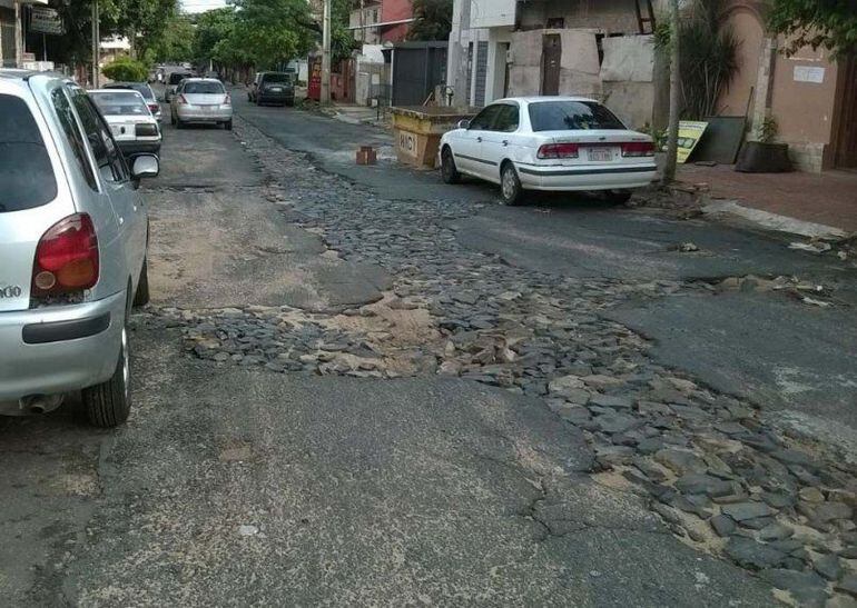 Calle destruida - Crónicas Ciudadanas - ABC Color