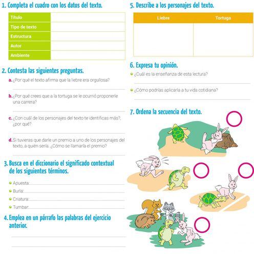 La liebre y la tortuga - Escolar - ABC Color