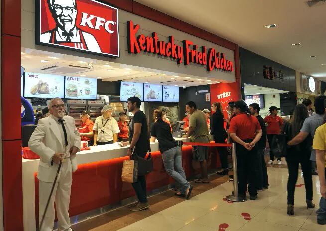 Hoy se abre KFC en el patio de comidas de Pinedo - Economía - ABC Color