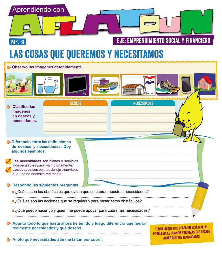 Aprendiendo con AFLATOUN - Escolar - ABC Color