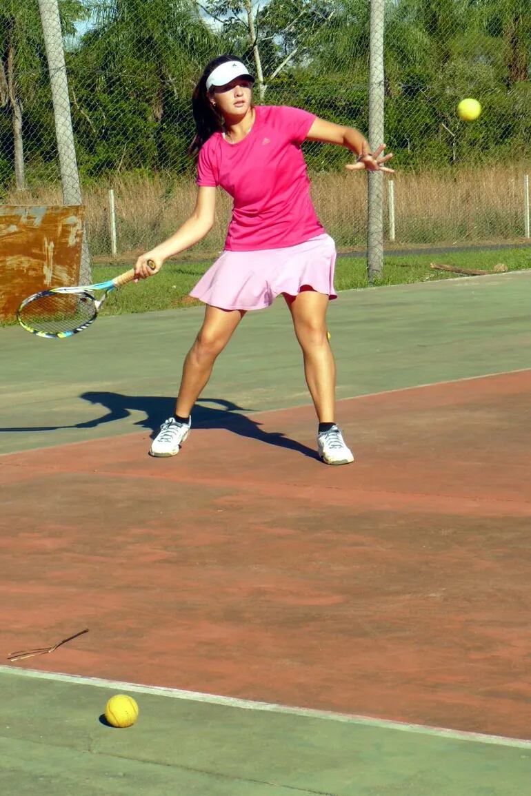 Una guaireña en el tenis internacional - Centinela - ABC Color