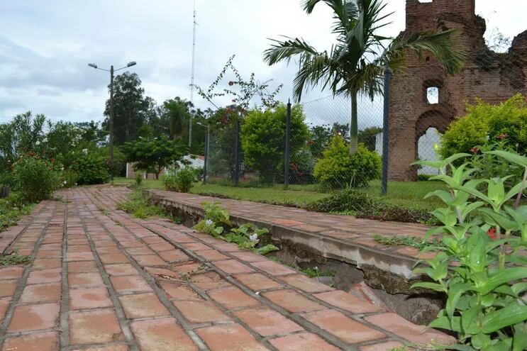 Inician obra de protección de la ruina de Humaitá - Nacionales - ABC Color