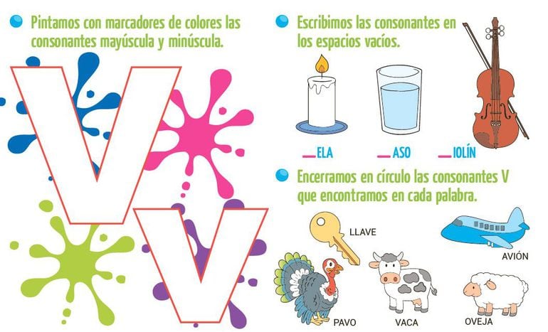 Con consonante V – v - Escolar - ABC Color