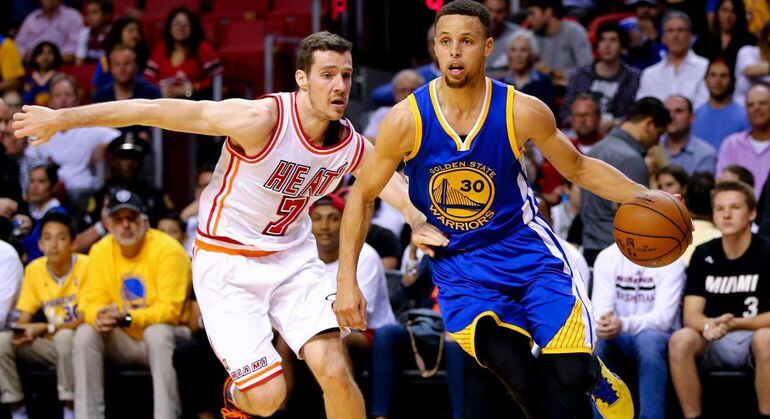 Warriors superan a Miami con 42 puntos de Curry - Básquetbol - ABC Color