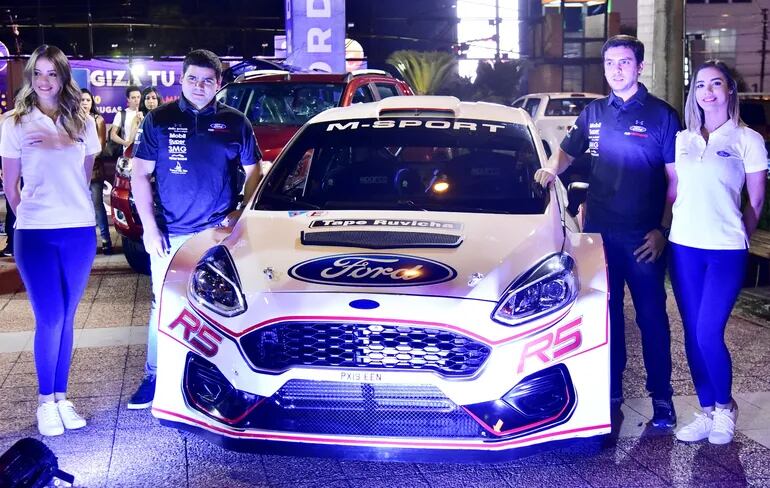 Augusto Bestard presentó el nuevo Ford Fiesta MK2 R5 - Motor - ABC Color