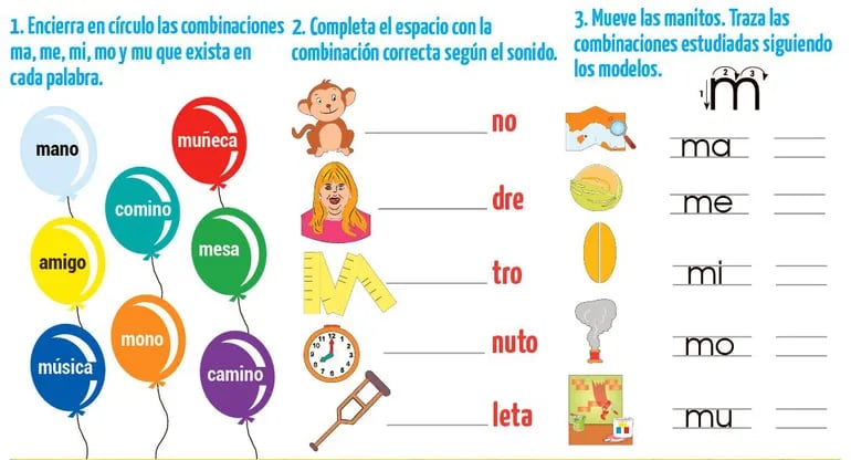 Jugamos con la “m” - Escolar - ABC Color