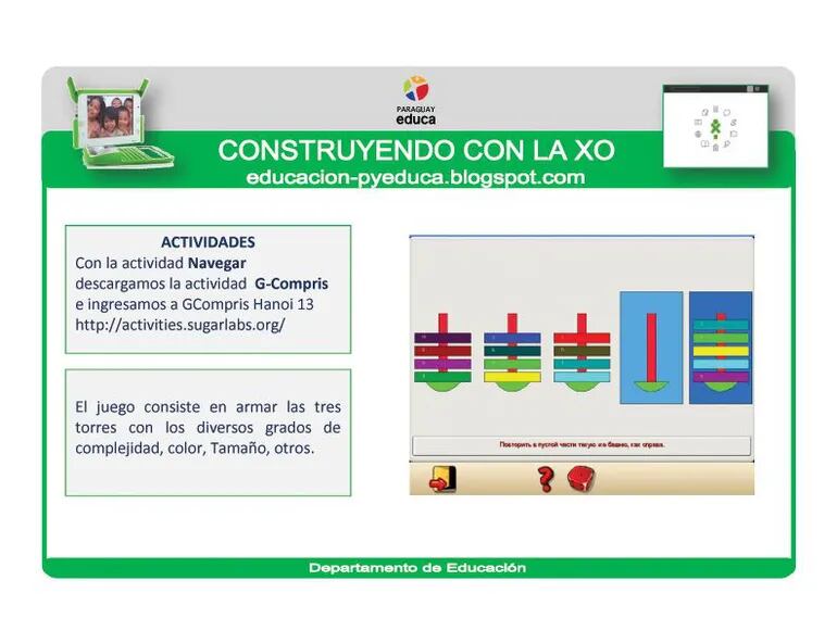 TRABAJANDO CON LA XO - Escolar - ABC Color