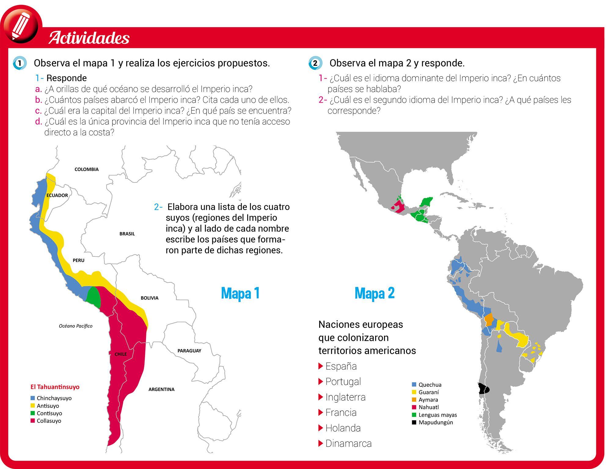 Los Incas Mapa