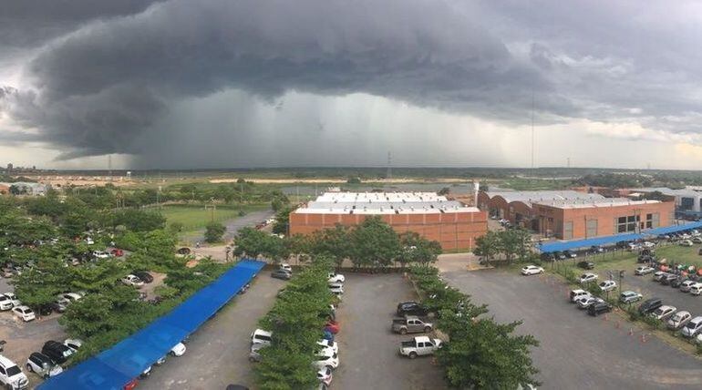 Chaparrones, tormentas e intenso calor para hoy - Nacionales - ABC Color
