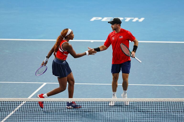 Gauff lidera a Estados Unidos en victoria sobre Argentina - Tenis - ABC ...