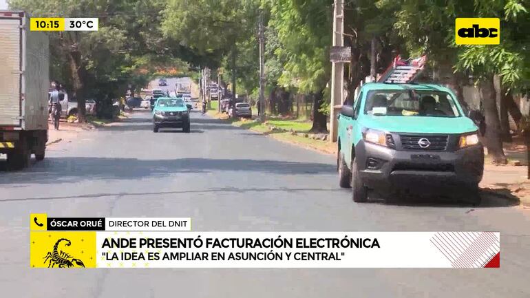 Video: ANDE presenta facturación electrónica - ABC Noticias - ABC Color