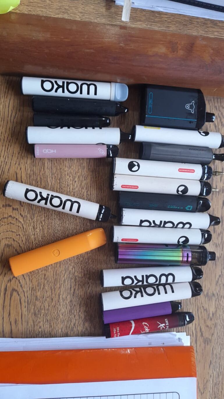 Sinadi alerta de que unos 500 vapeadores son incautados en colegios por ...