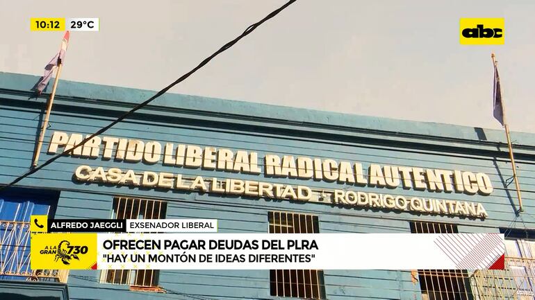 Video: ofrecen pagar deudas del PLRA - ABC Noticias - ABC Color
