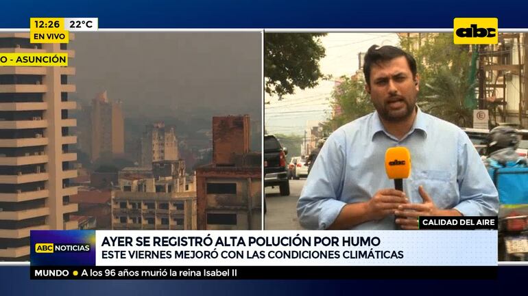 Se registra alta polución por humo - ABC Noticias - ABC Color
