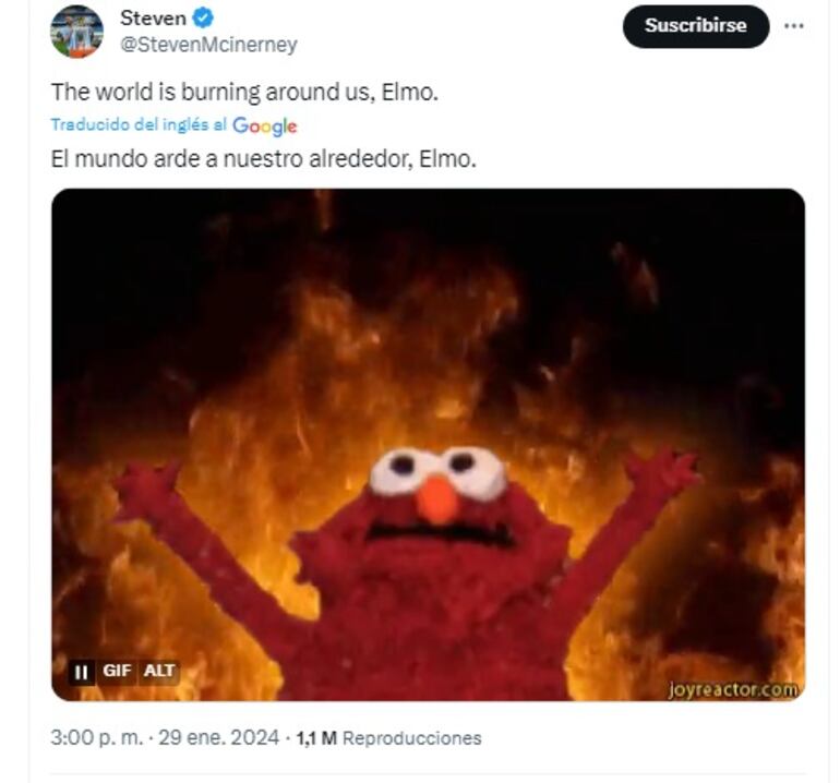 Elmo desata una “ola de desahogos emocionales” en X - Soy un viral - ABC Color