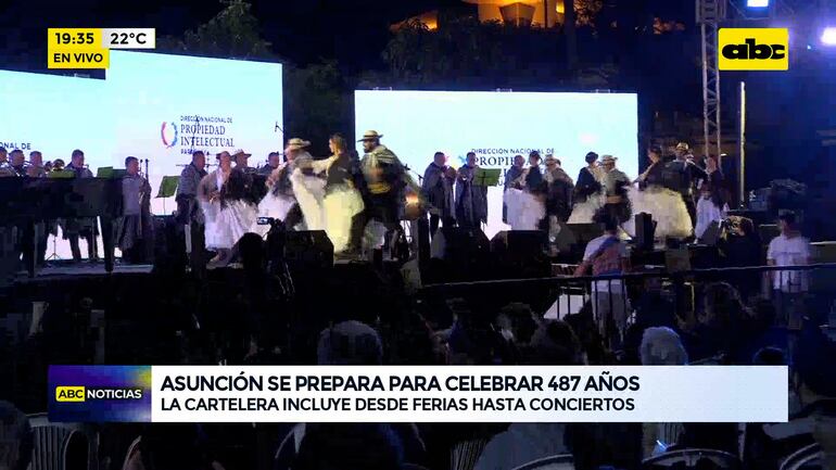 Video: Asunción se prepara para celebrar 487 años de fundación - ABC ...