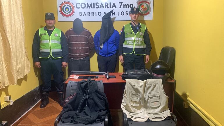 Dos detenidos en prosecución de varios asaltos en Ciudad del Este - ABC en el Este - ABC Color