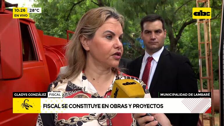 Lambaré: fiscal se constituye en obras y proyectos - ABC Noticias - ABC Color