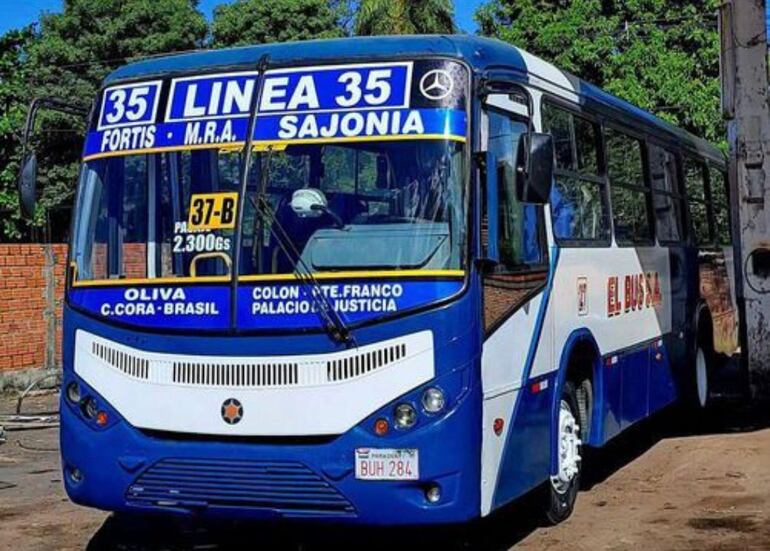 Línea 35 funcionará entre Asunción y MRA: ¿cuál será su itinerario? - Nacionales - ABC Color