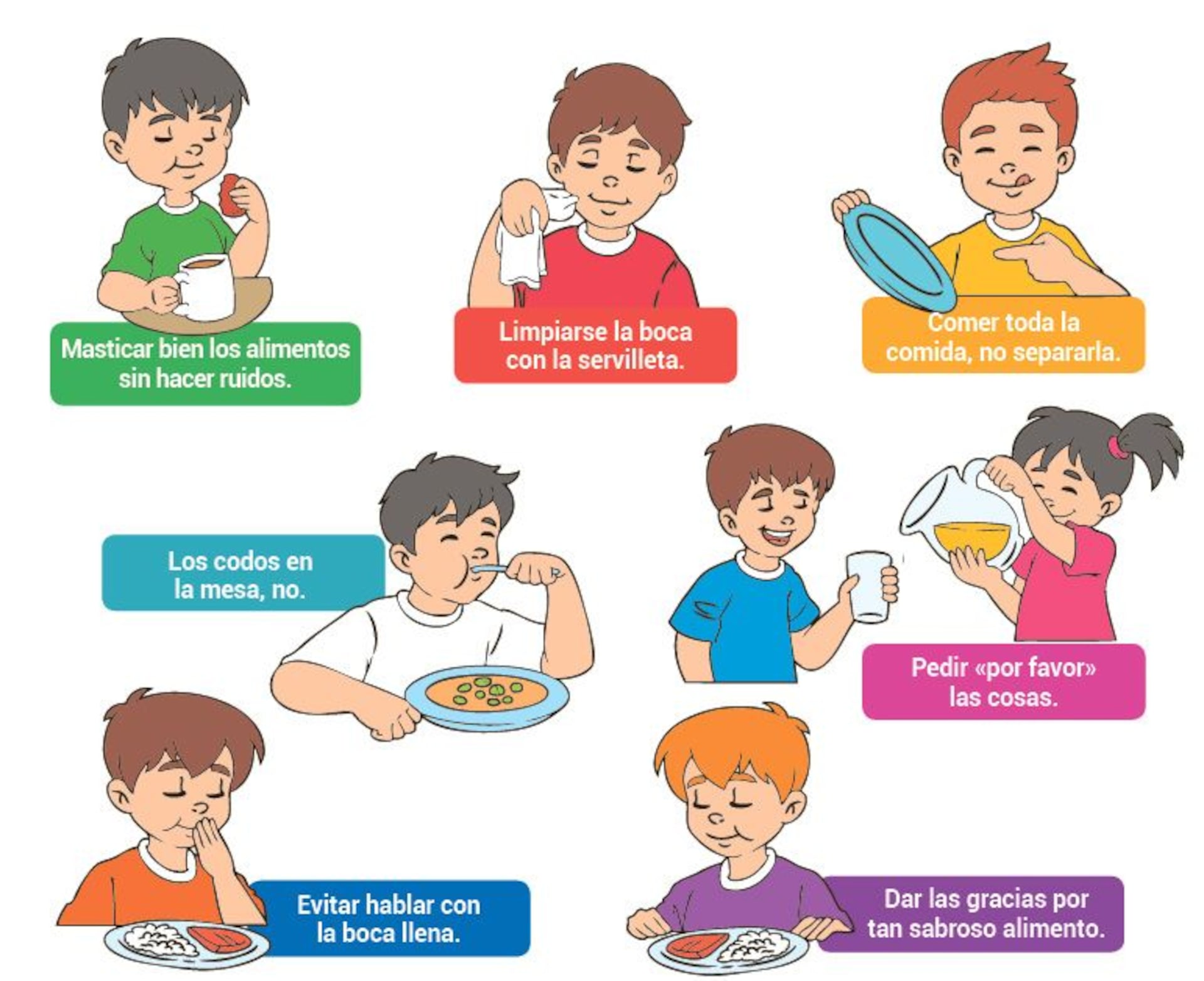 pedir por favor las cosas