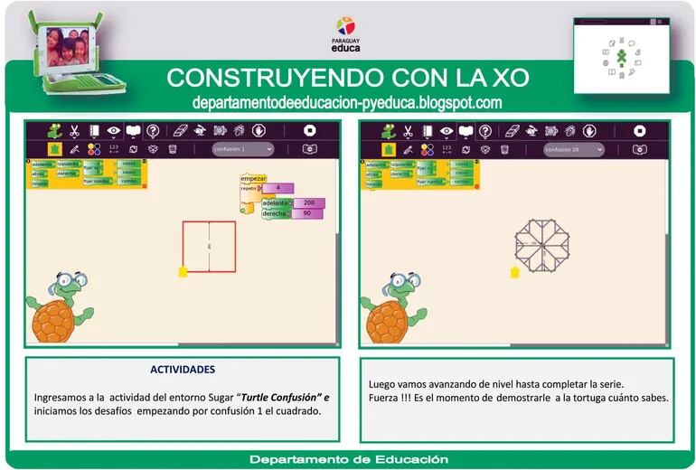 TRABAJANDO CON LA XO - Escolar - ABC Color