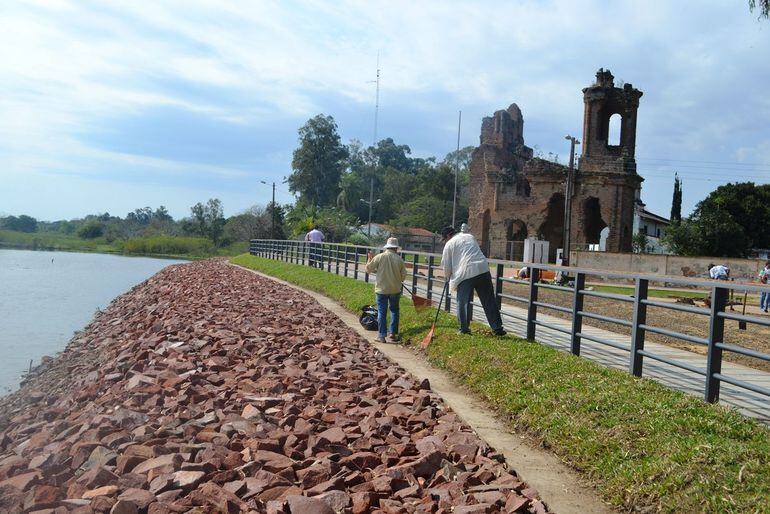 Las ruinas de Humaitá ya están a salvo - Nacionales - ABC Color